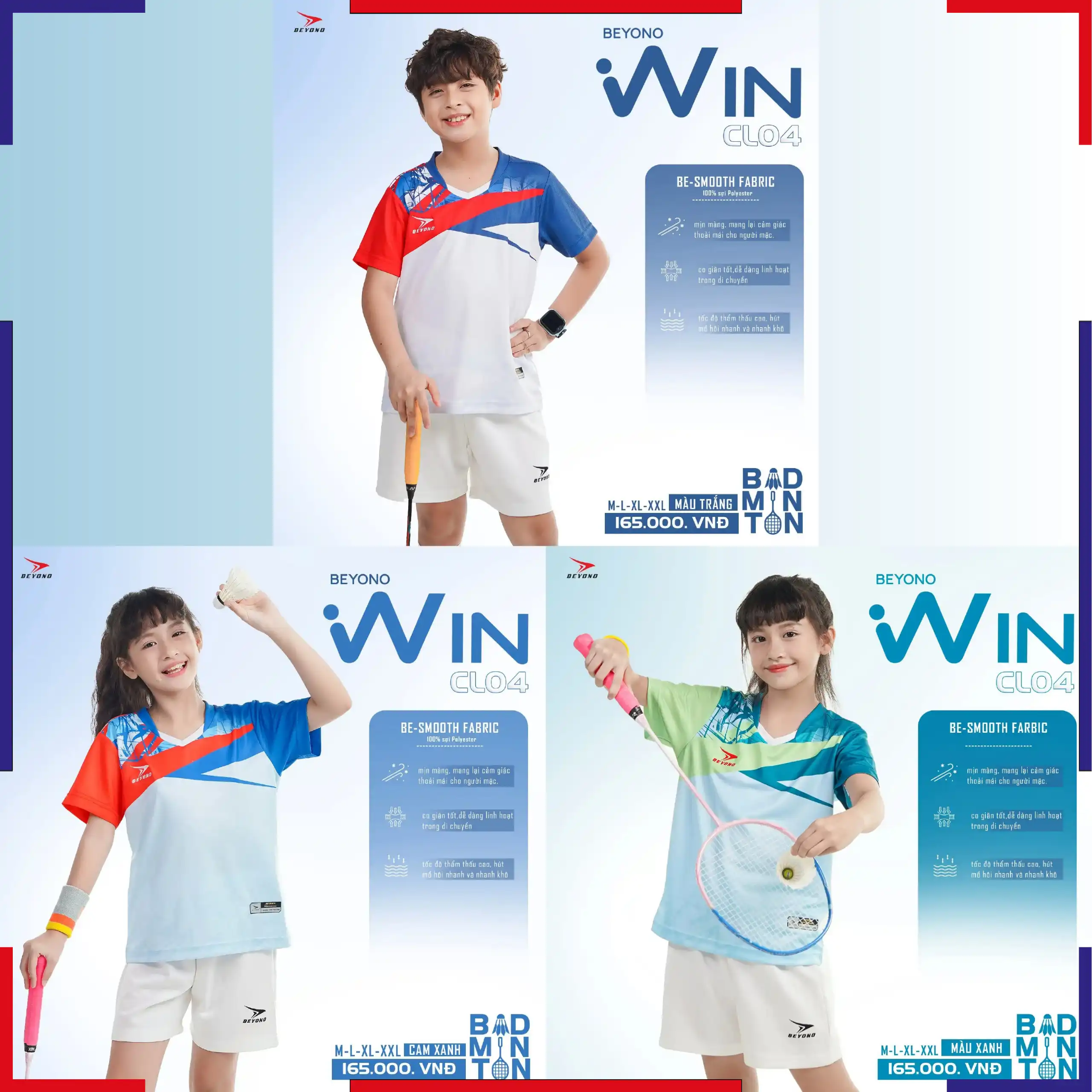Áo Beyono Win CL04 Trẻ Em